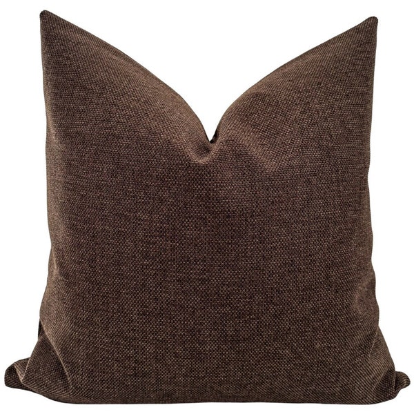 Brown Throw Pillow - Etsy
