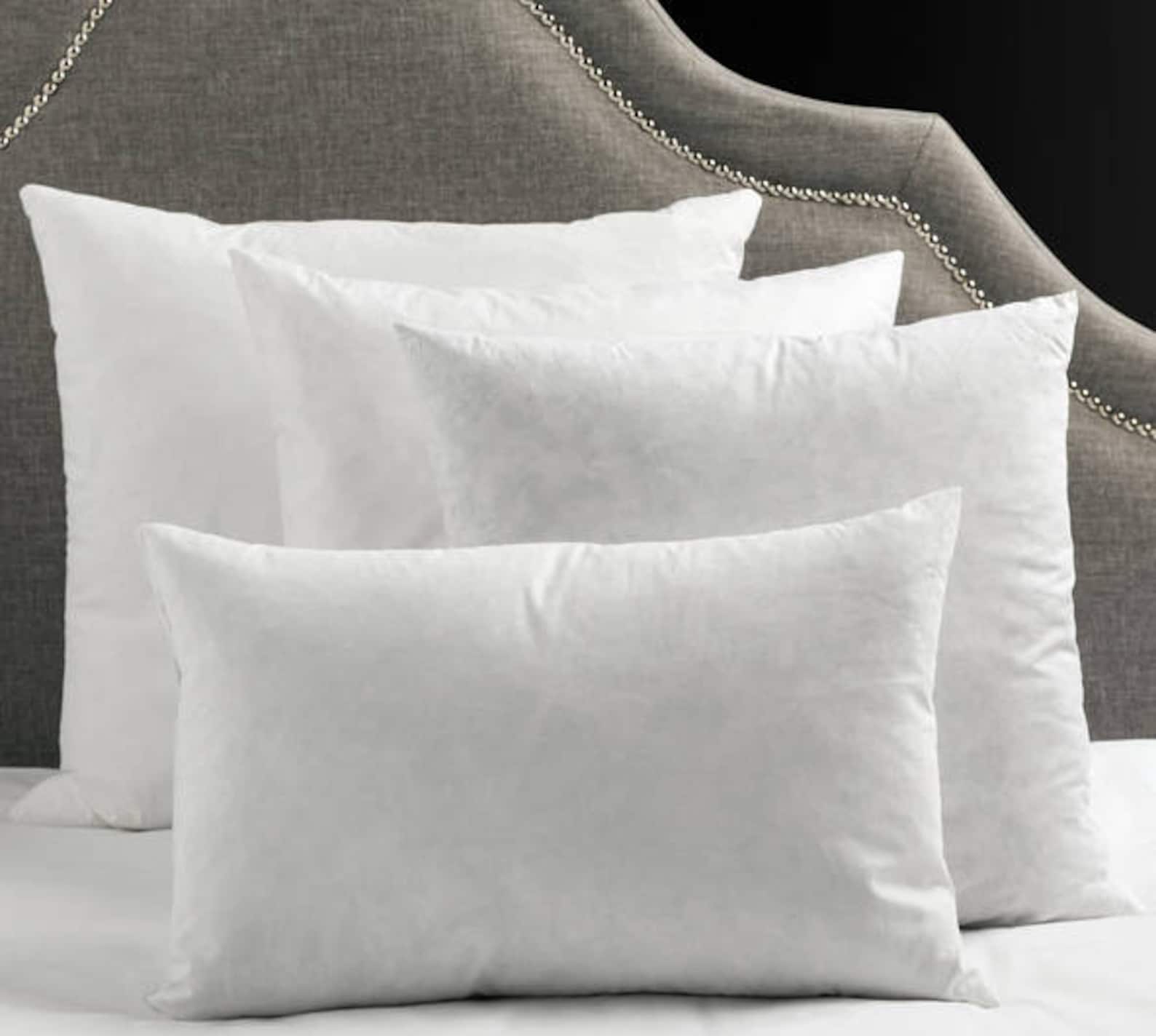 Down Feather Blend Pillow Inserts Down Throw Pillow Insert | Etsy