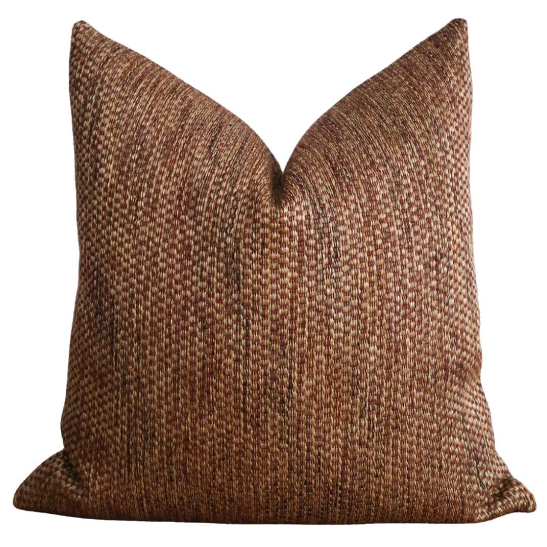 Weathered Rust Pillow Cover, Rust Pillow Cover, Distressed Pillow Cover ...