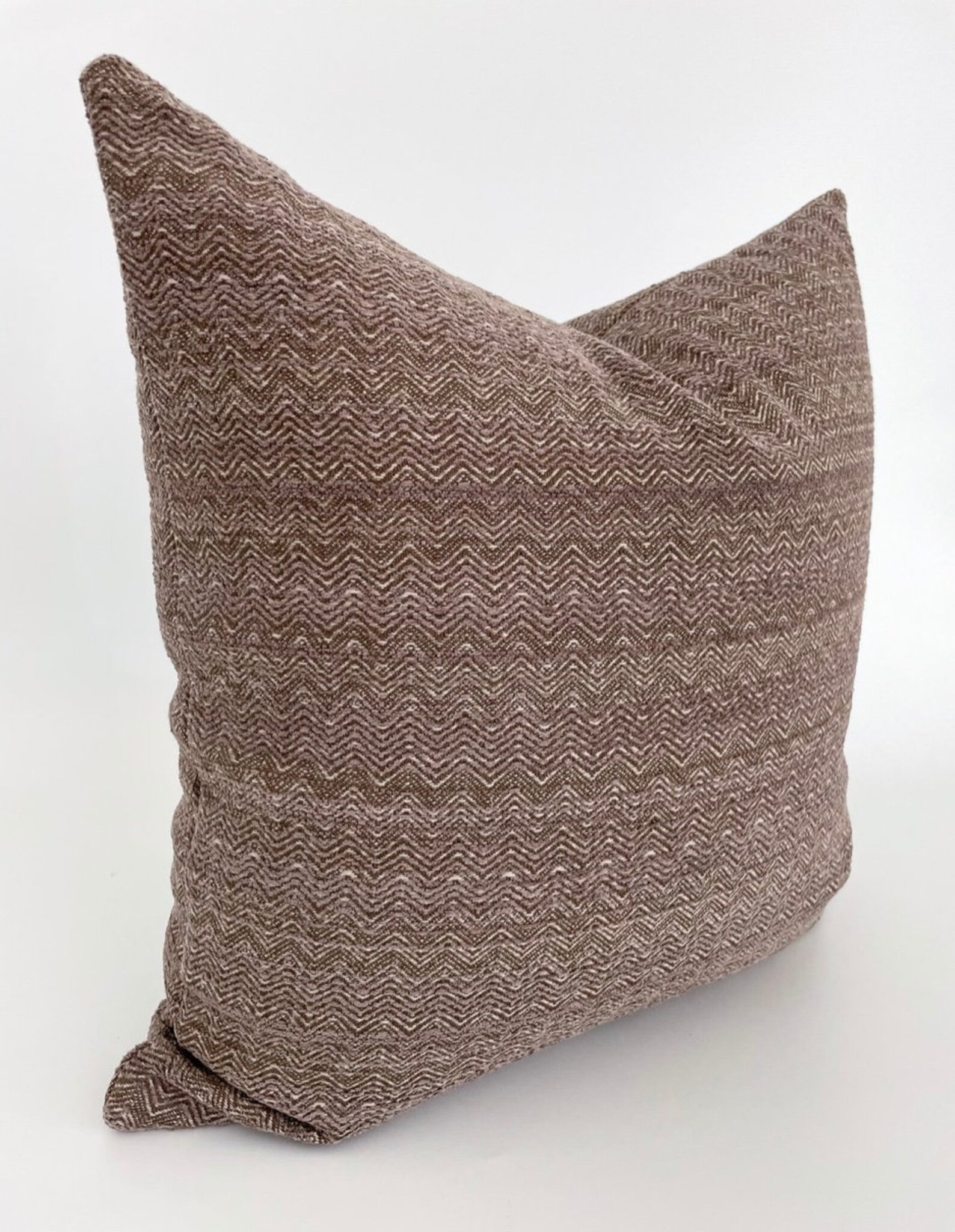 Cocoa Brown Pillow Cover Decorative Pillow Cover Textured - Etsy