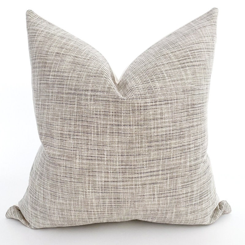 Grey Pillow - Etsy