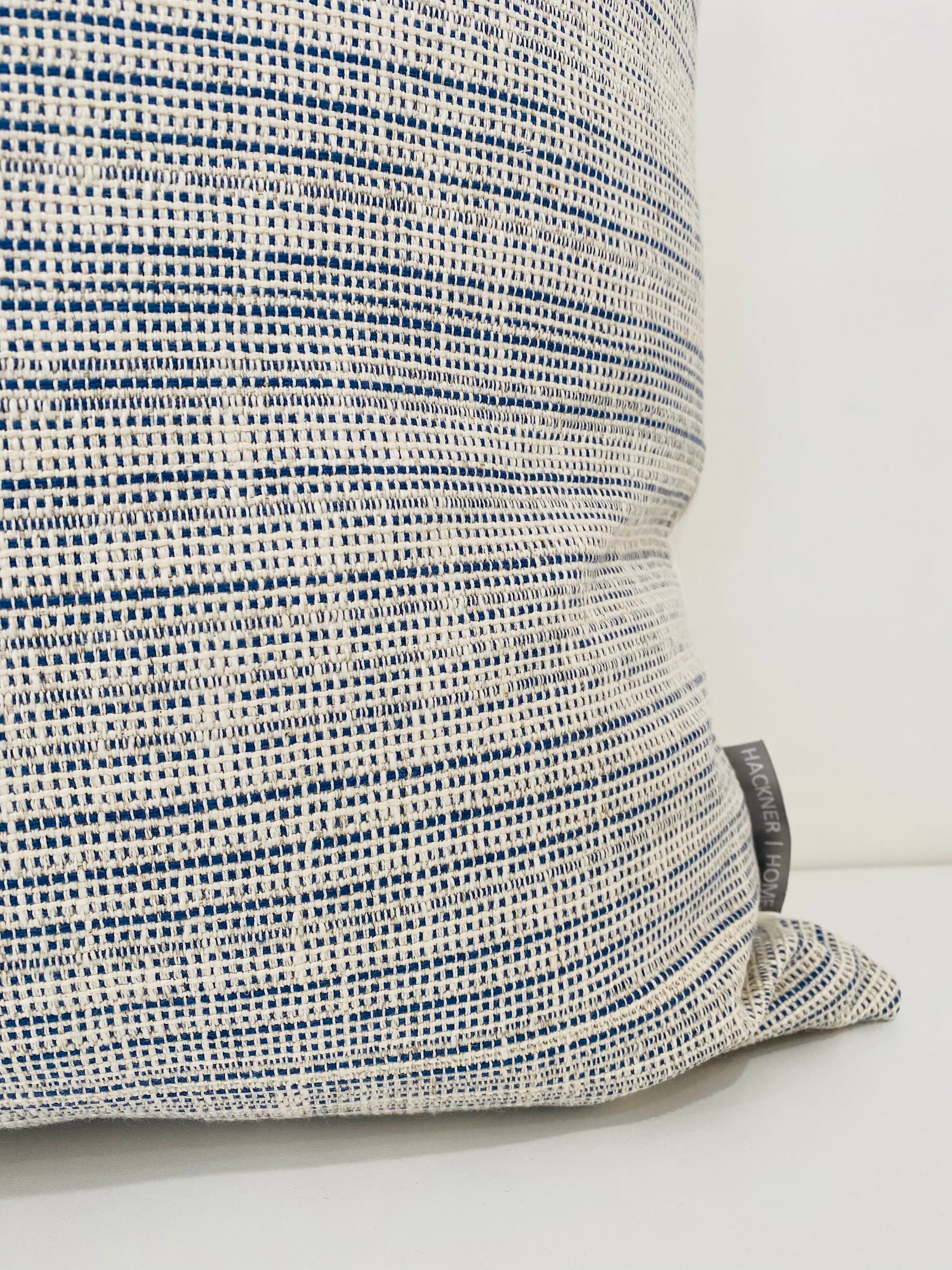 Blue Textured Linen | Blue Pillow Cover, Textured Pillow Cover ...