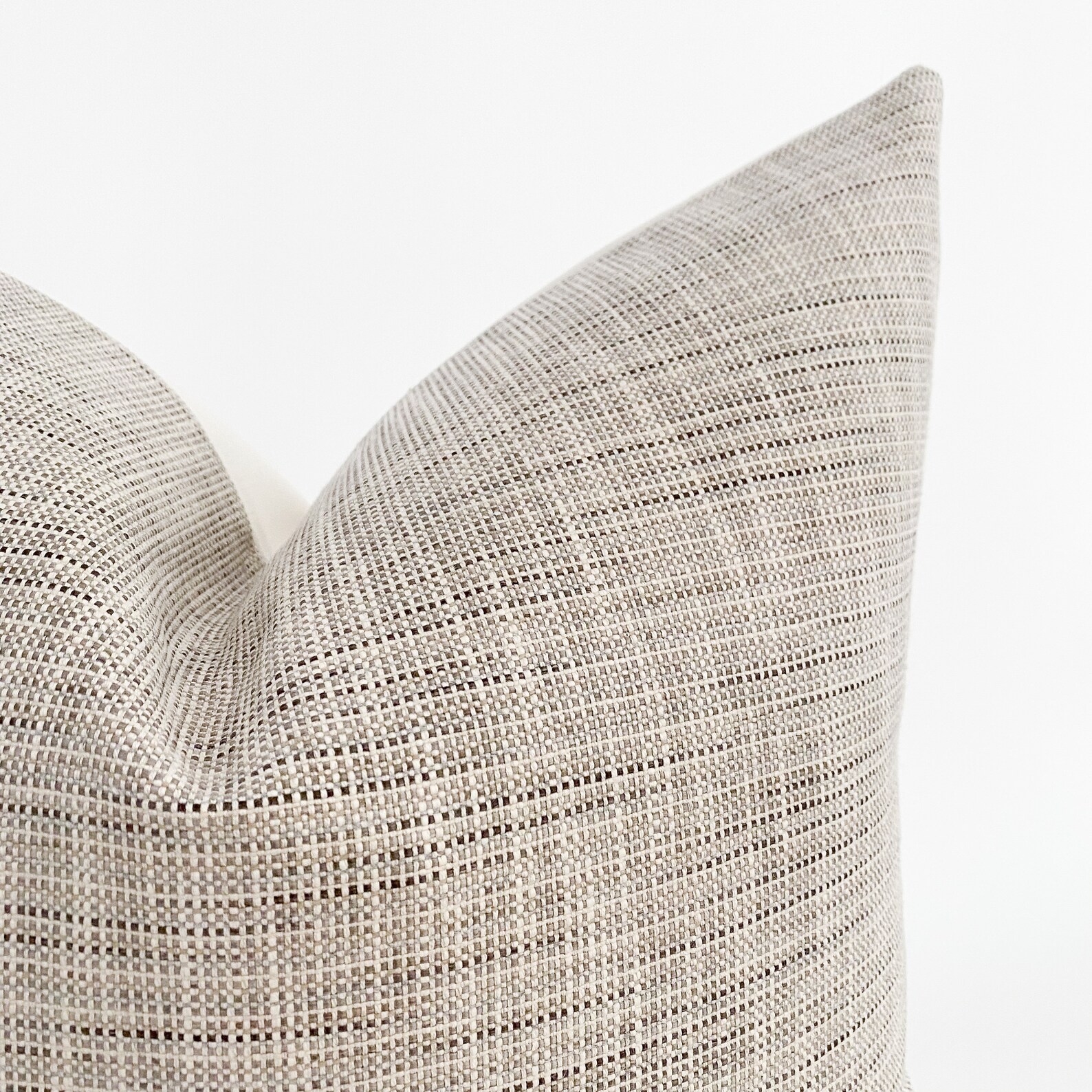 Weaving Gray | Gray Pillow Cover, Textured Gray Pillow Cover, Solid ...