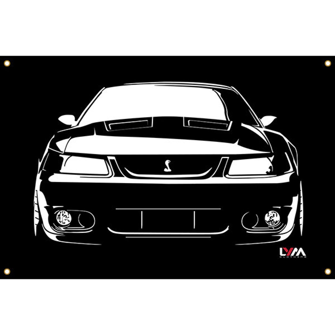 2003-2004 Ford Mustang Cobra Terminator Front Rear Banner 24 X 36 36 X ...