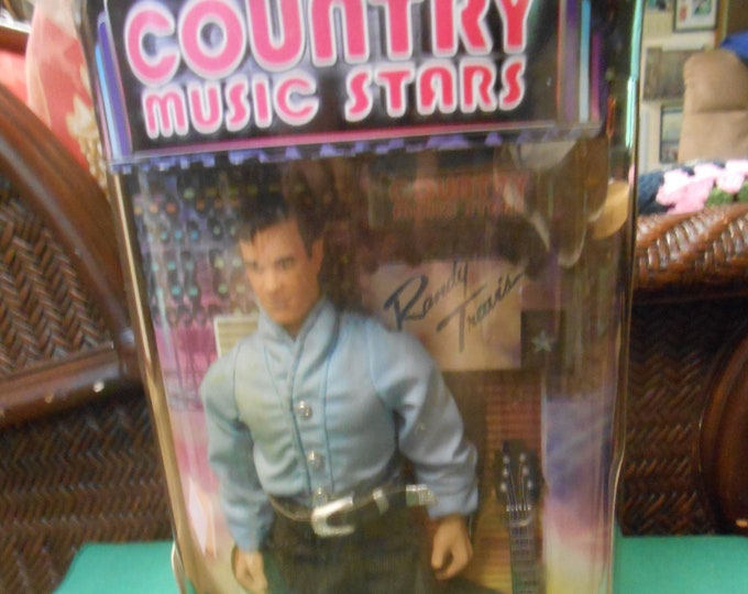 Country Music Stars Doll-randy TRAVIS - Etsy
