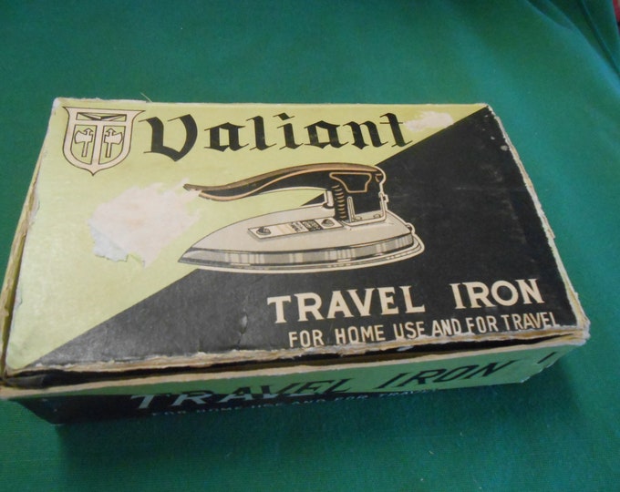 VALIANT Travel Iron - Etsy