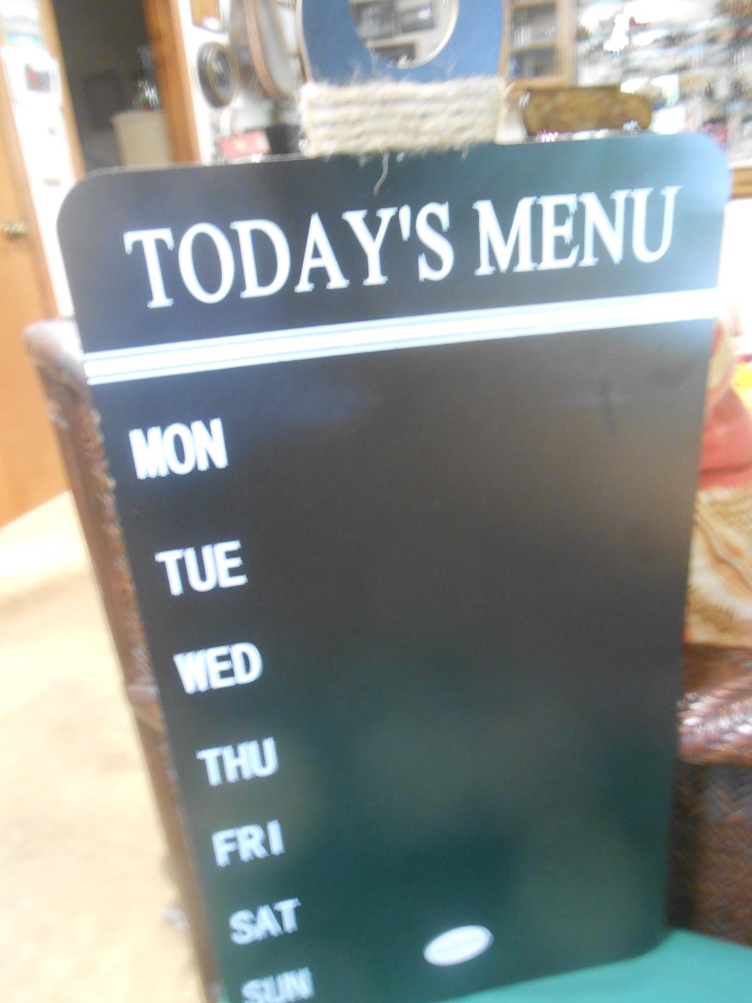 TODAY'S MENU Wall Hanging Board Sign - Etsy