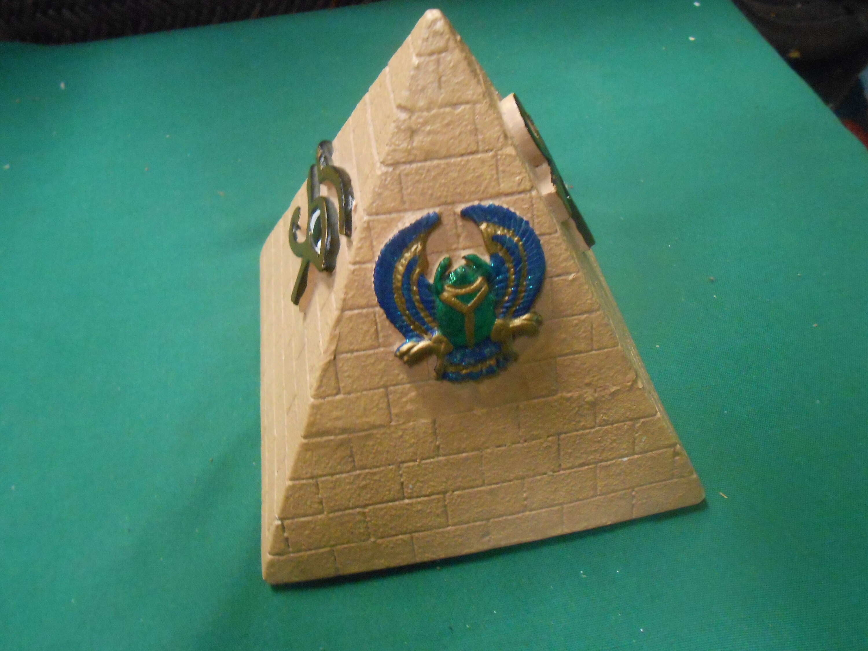 Egyptian PYRAMID Statue With Miniature Symbols - Etsy