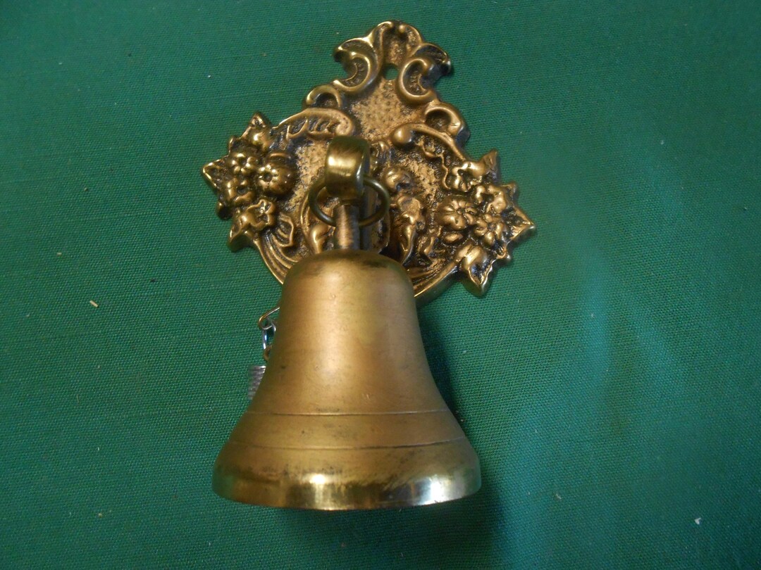 Brass Wall Mount BELL - Etsy