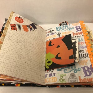Halloween Junk Journal/october Daily--trick-or-treat Cover - Etsy