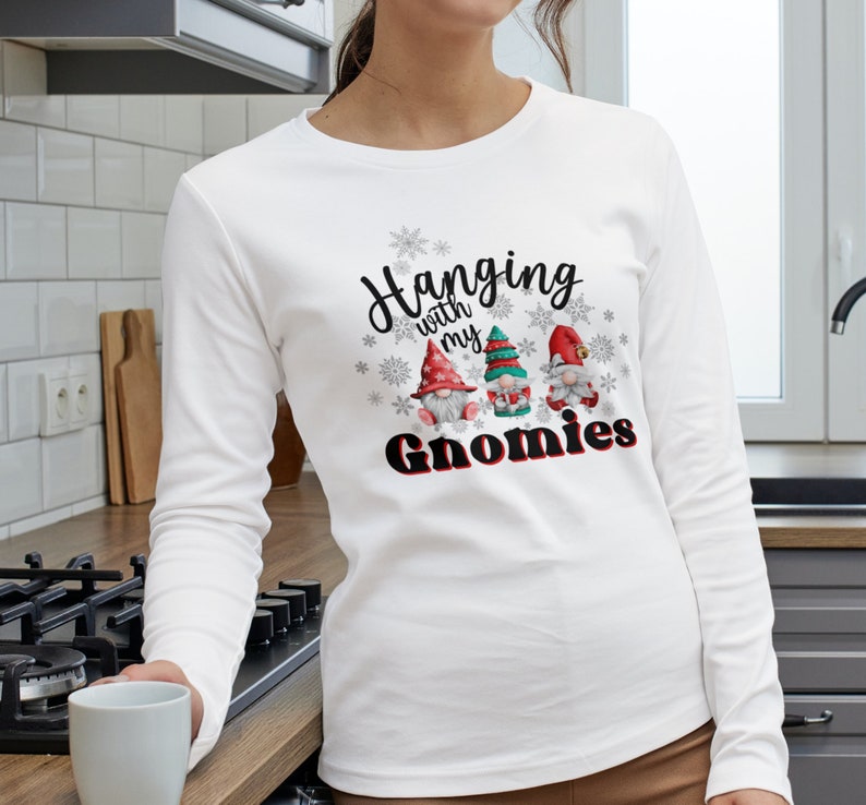 Hanging With My Gnomies Christmas PNG Digital Download, Sublimation ...