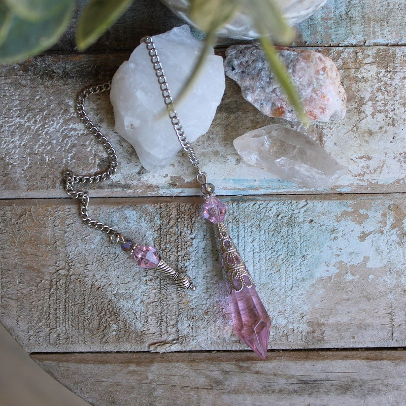 Glass Pendulum - Etsy