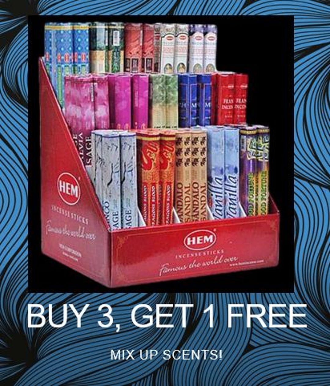 HEM Incense Sticks – Mix & Match 20 Stick Boxes – – Spiritual Incense ...