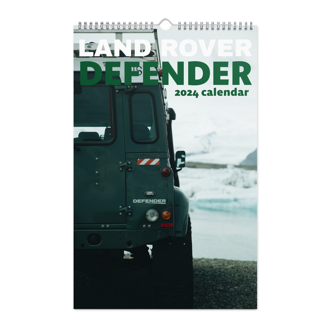 LAND ROVER DEFENDER 2024 Calendar Gift for Him, Gift for Her, Vintage ...