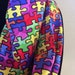 Autism Awareness Infinity Scarf, Autism Awareness Scarf, Autism ...