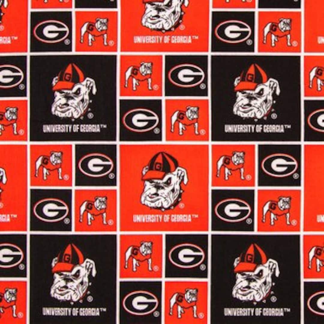 University of Georgia Fabric, University of Georgia Fabric by the Yard ...