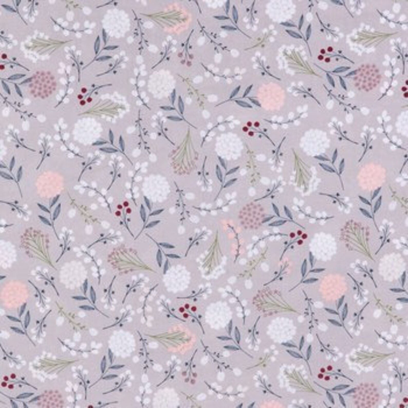 Floral Print Fabric Floral Fabric by the Yard Floral Cotton | Etsy