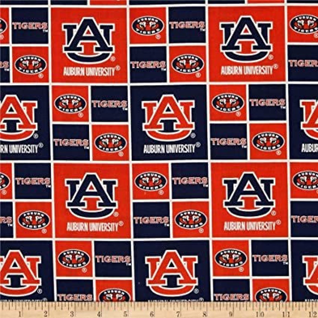 Auburn University Fabric, Auburn University Fabric by the Yard, Auburn ...