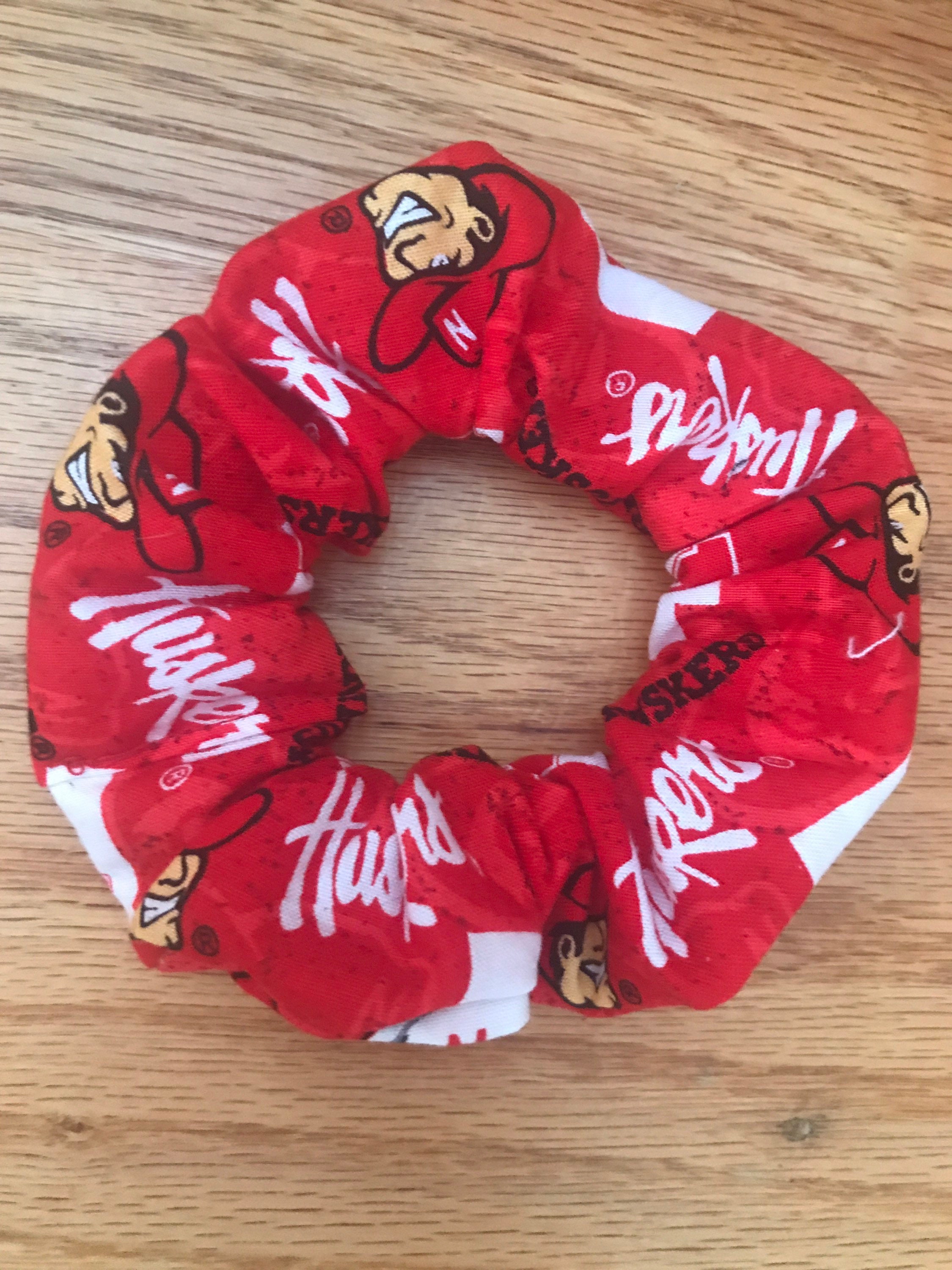 University of Nebraska Scrunchie Nebraska Cornhuskers - Etsy