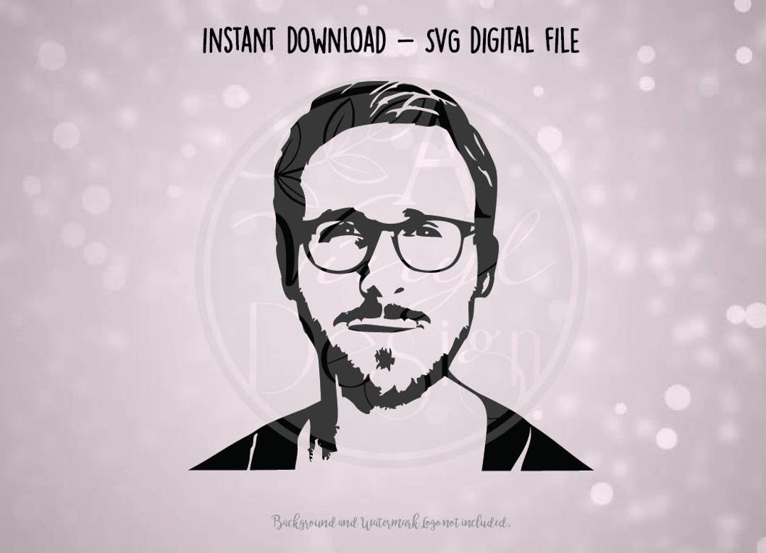 SVG Digital File - Ryan Gosling - Etsy