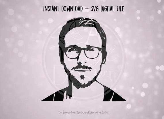SVG Digital File Ryan Gosling - Etsy Finland
