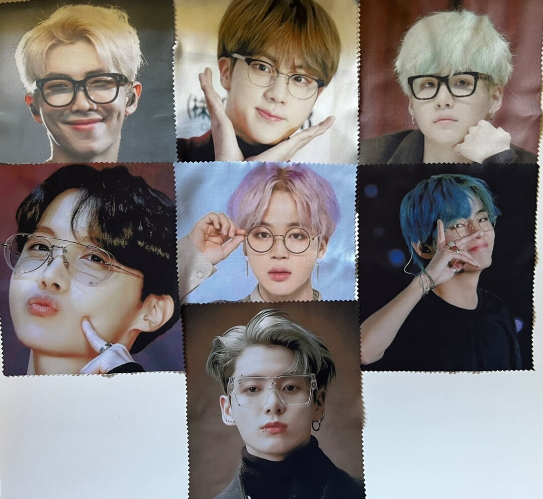 BTS Inspired Lens Cloth Eye Glass Wipe - Etsy