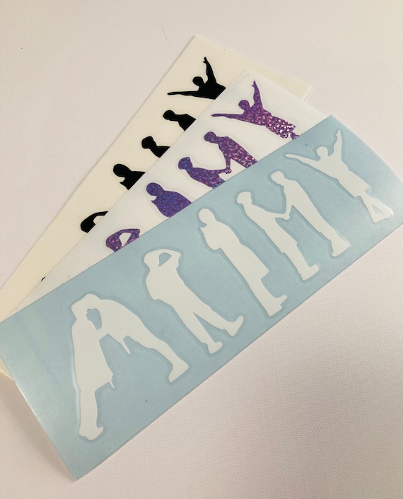 Free Shipping BTS ARMY Inspired Decal Sticker for | Etsy