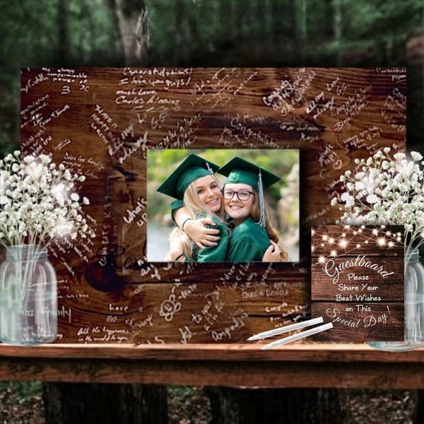 Guest Book Frame - Etsy