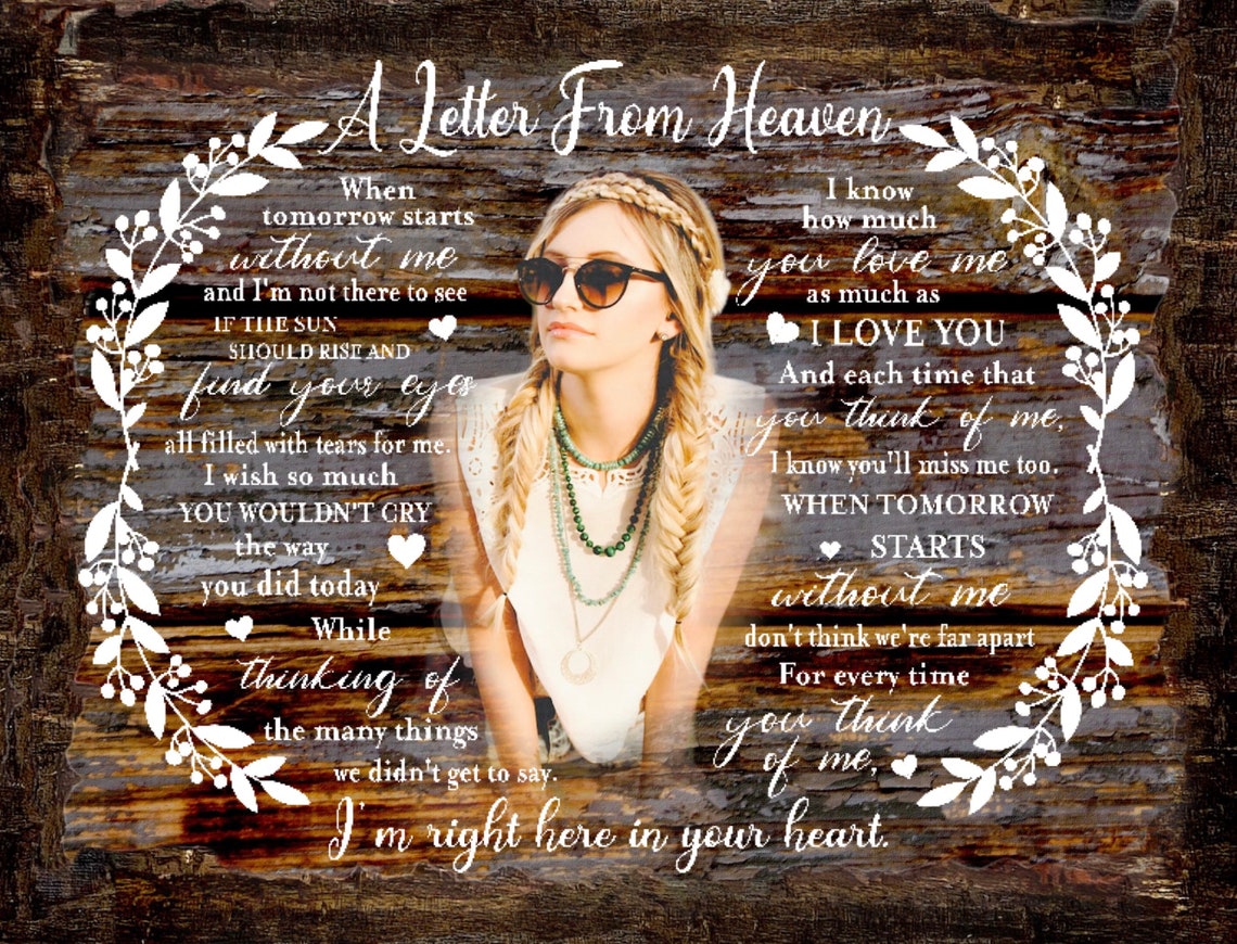 Memorial Photo Funeral Celebration of Life Photo Memorial Gift - Etsy