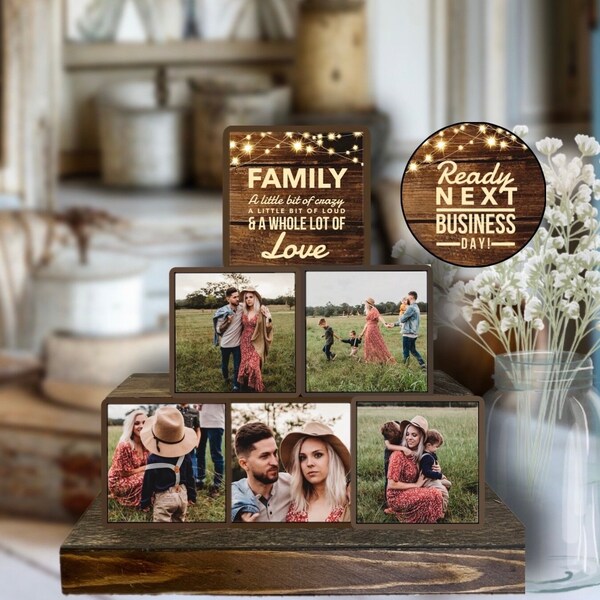 Wooden Photo Collage - Etsy