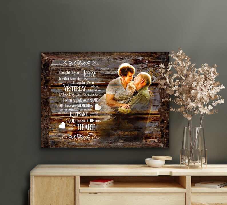 Memorial Photo Gift Sympathy Gift Memorial Gift Celebration of - Etsy