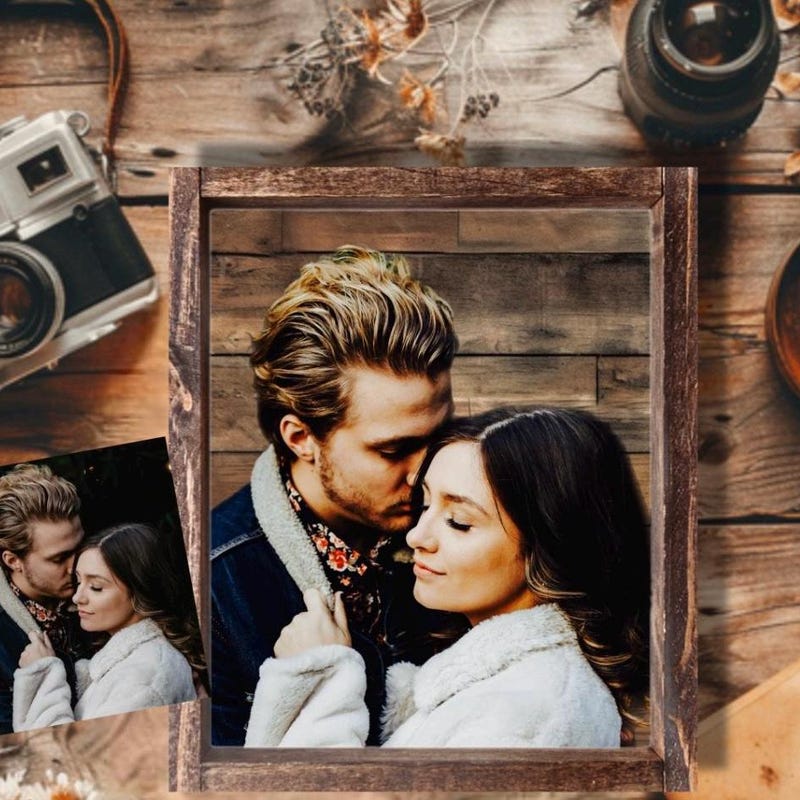 Pallet Picture Frame - Etsy