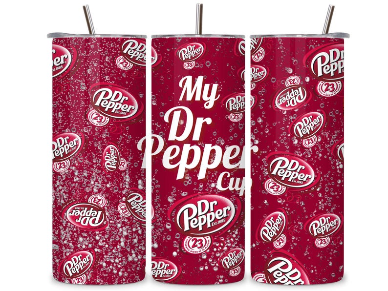 Digital PNG My Dr.pepper Cup With Bubbles Background and Dr.pepper ...