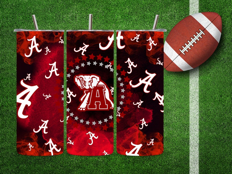 Digital PNG Alabama Crimson Tide Tall Skinny Tumbler 20oz Tumbler Wrap ...