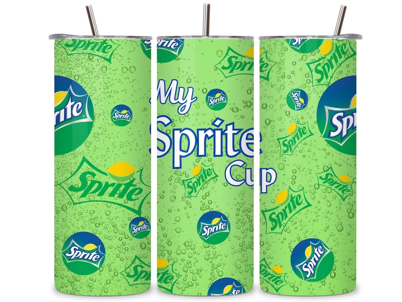 Sprite Cup Tumbler Wrap: Lime Green PNG (digital Download) - Etsy Canada