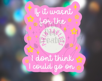 The Birdcage Sticker Pirin Tablets VINYL STICKER Waterproof Sticker ...