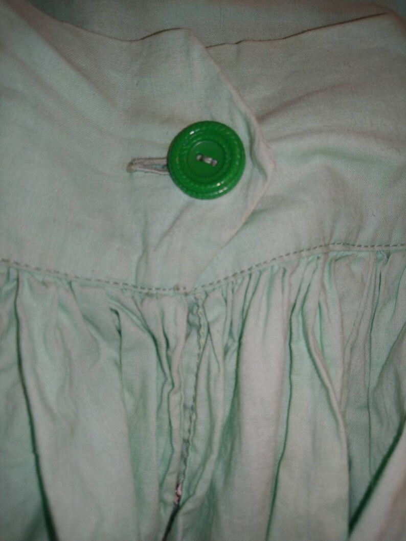 1940's 40s Seafoam Circle Skirt / Folk / Ric Rac Ricrac / - Etsy