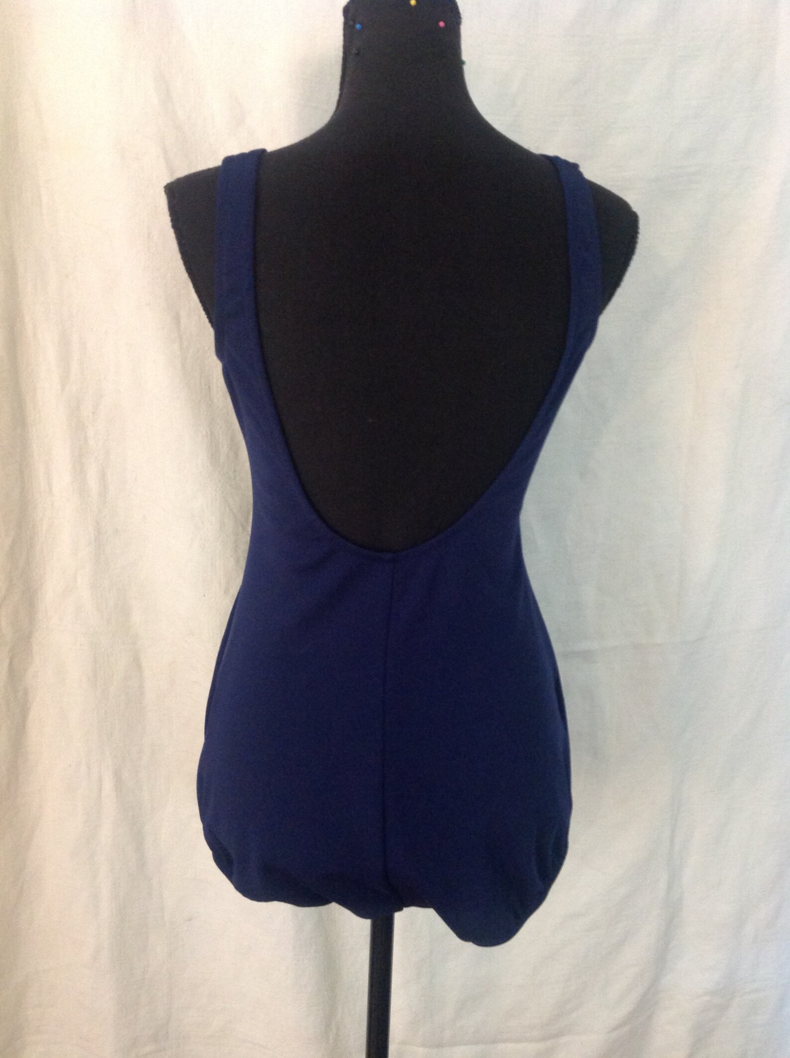 Mod Bathing Suit / Swimsuit Swimwear/ Navy Blue One Peice / | Etsy