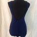 Mod Bathing Suit / Swimsuit Swimwear/ Navy Blue One Peice / - Etsy