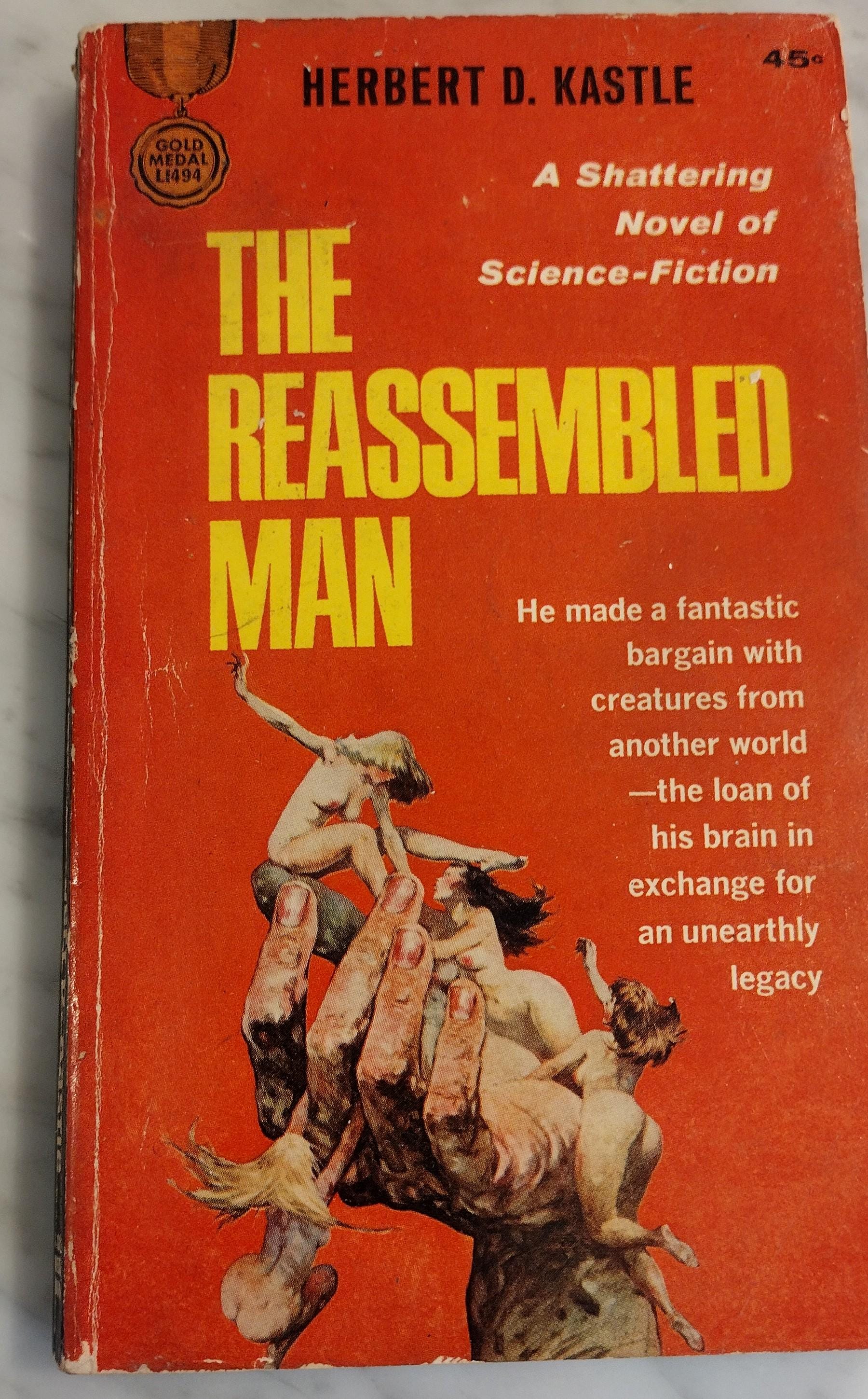 SET of 6 1950's 60s Pulp Fiction Paperback Books / Scifi Detective ...