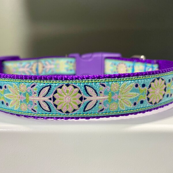 Turquoise Dog Collar - Etsy