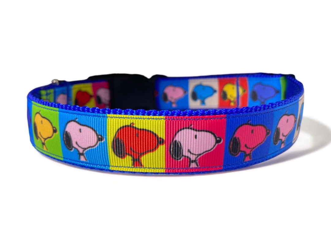 Beagle - Colorful - Dog Collar - 1" or 3/4" Wide - Etsy