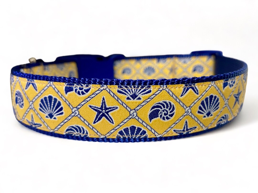 Summer - Beach - Star Fish - Sea Shells - Nautical - Navy - Blue ...