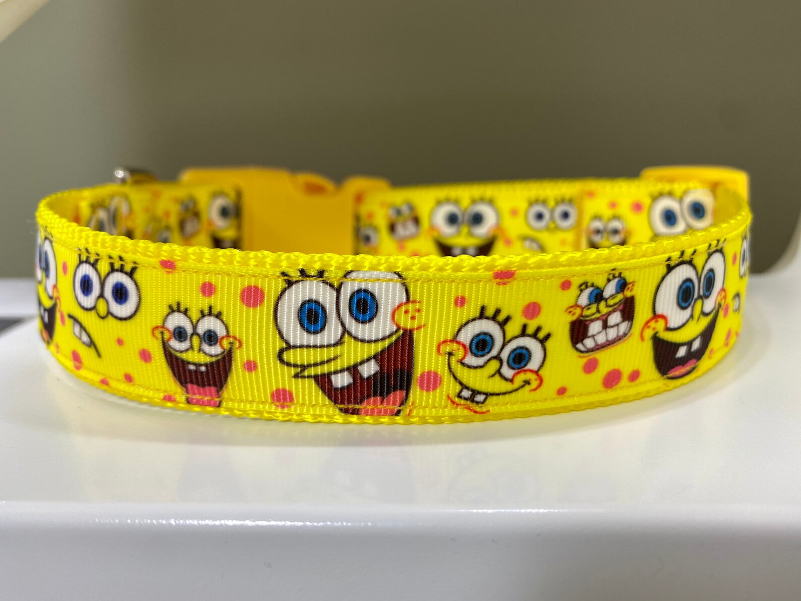 Spongebob Cartoon Dog Collar 1 Wide Matching - Etsy