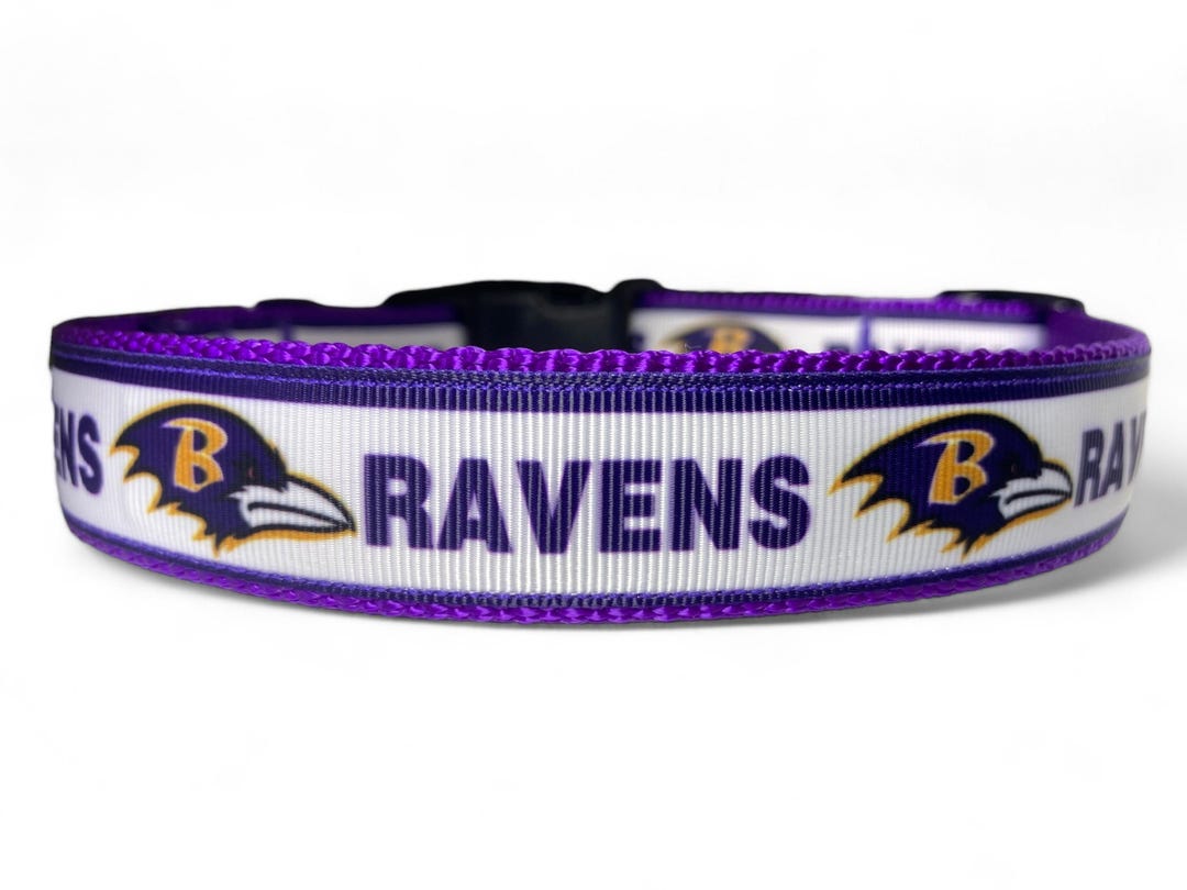 Baltimore Ravens - Sports Team - Football - Purple - Dog Collar - 1 ...