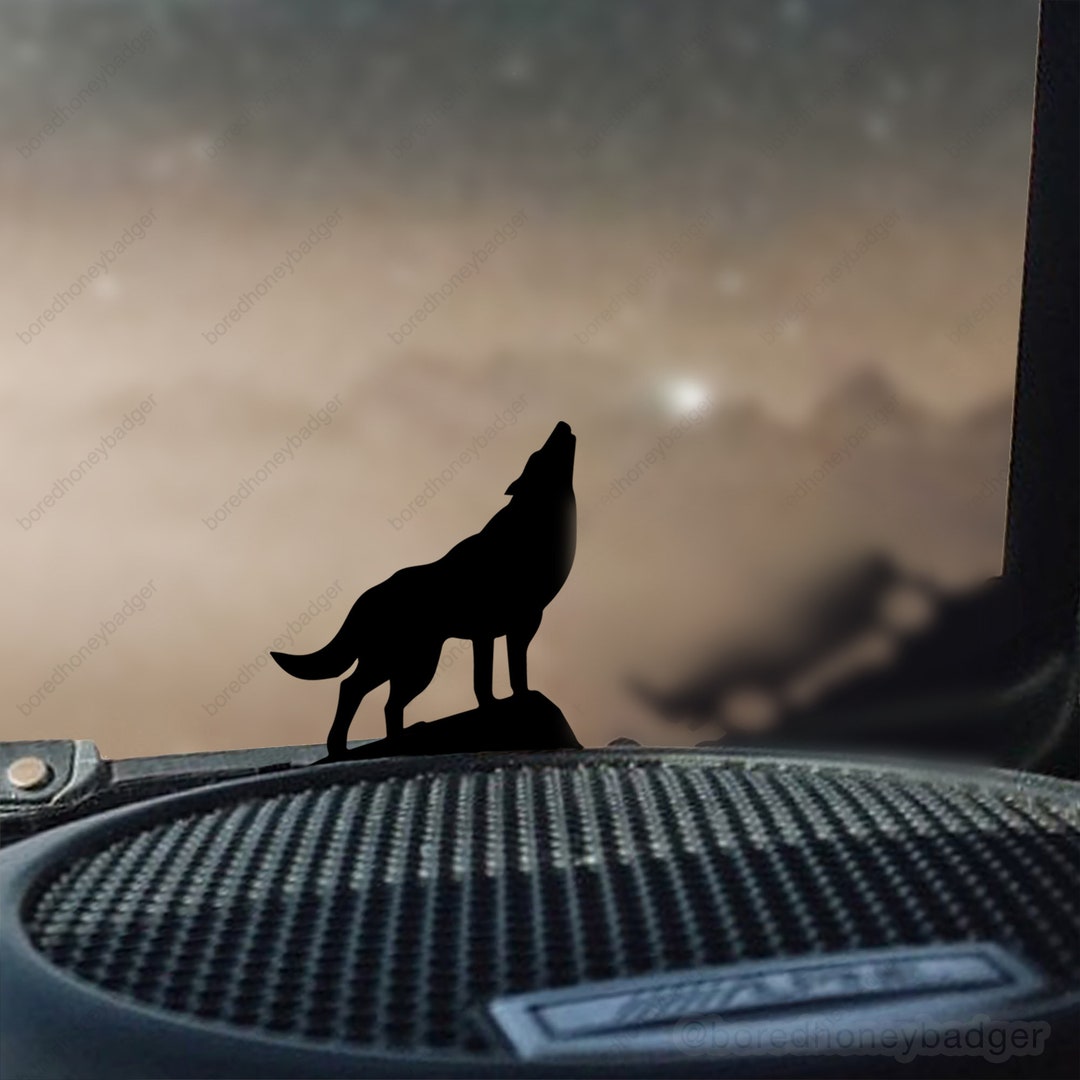 Howling Wolf Easter Egg Decal Wolf Stickers Fit for Jeep Easter Eggs - Etsy