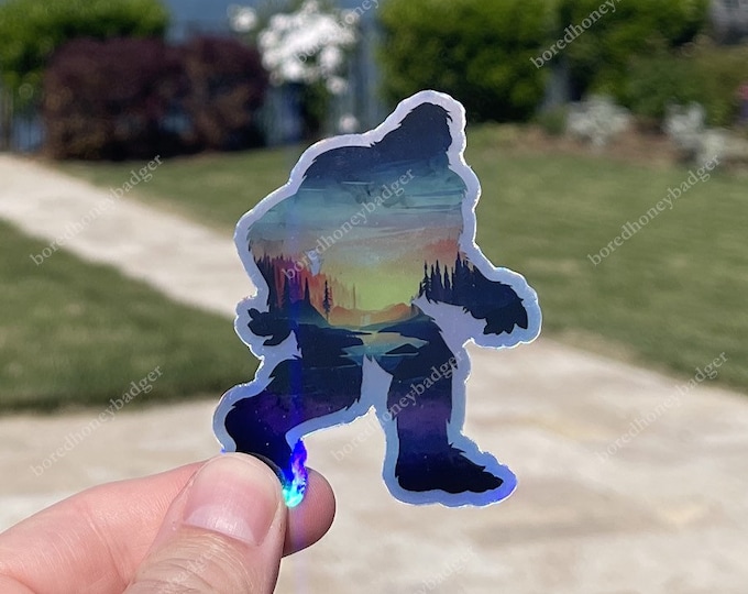 Bigfoot Sasquatch Easter Egg Decals Big Foot Yeti Sticker for Jeep ...