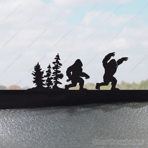 Bigfoot Sasquatch Easter Eggs Decals Big Foot Yeti Sticker Fit - Etsy