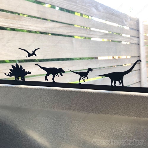 Dinosaurs Easter Egg Decals T Rex Raptor Stickers Fit for Jeep | Etsy