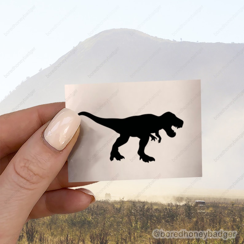 Dinosaurs Easter Egg Decals T Rex Raptor Stickers Fit for Jeep | Etsy